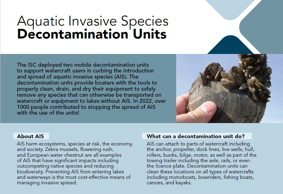 CD3: Watercraft Decontamination Unit – Invasive Species Centre